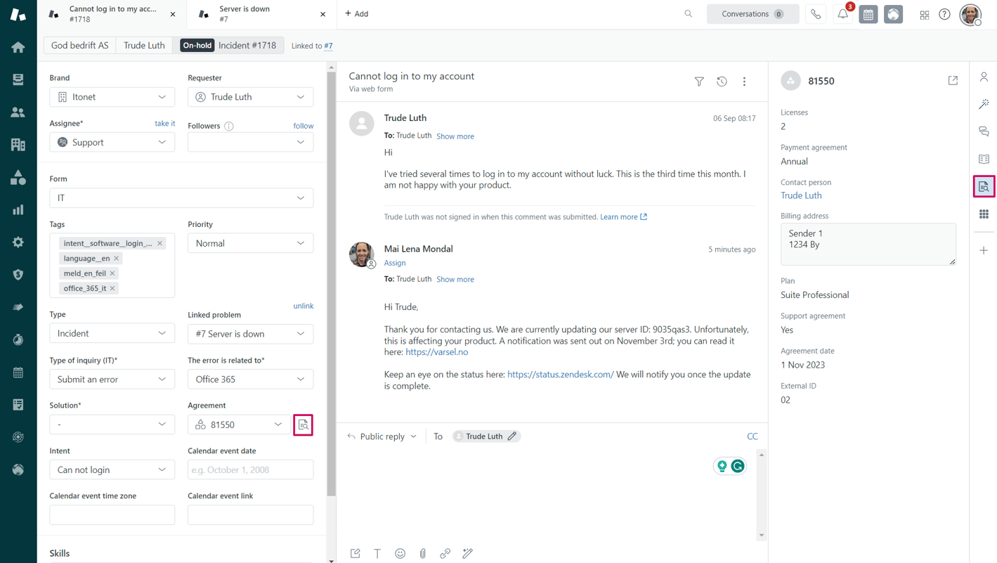 Zendesk Custom Objects